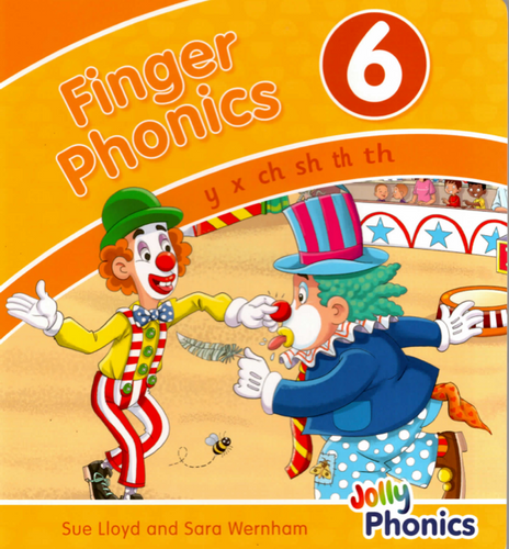 Finger Phonics Book 6 (US / in print) | jollystudysquare