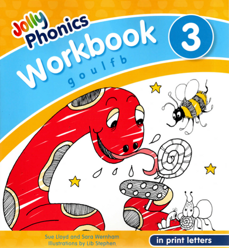 Jolly Phonics Workbook 3 (US / in print) | jollystudysquare