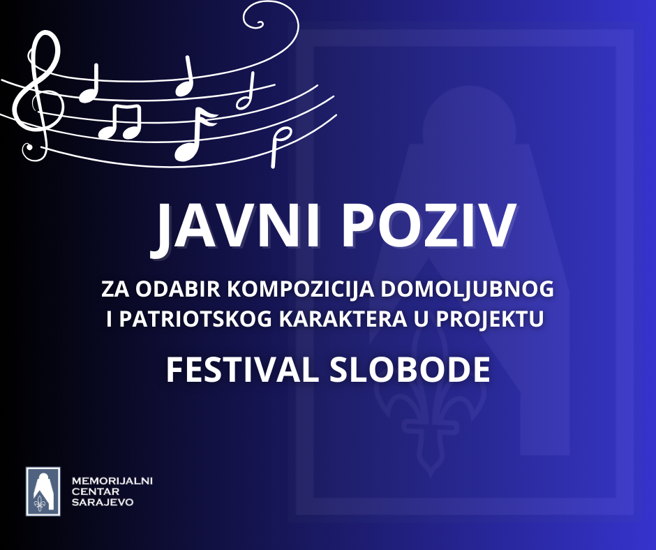 Javni poziv za odabir originalnih muzičkih kompozicija domoljubnog i ...