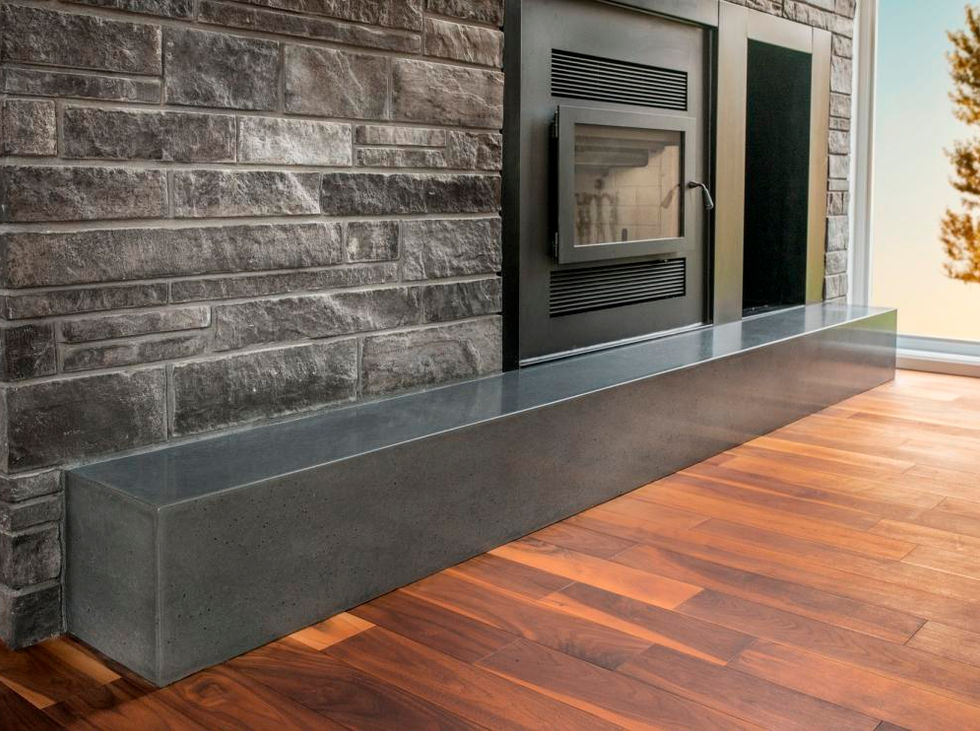 Béton Multi Surfaces | Réalisations | Habillages de foyer