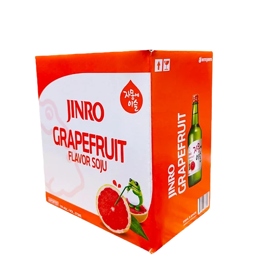 Jinro Grapefruit Soju 375mL 6pk | COAM