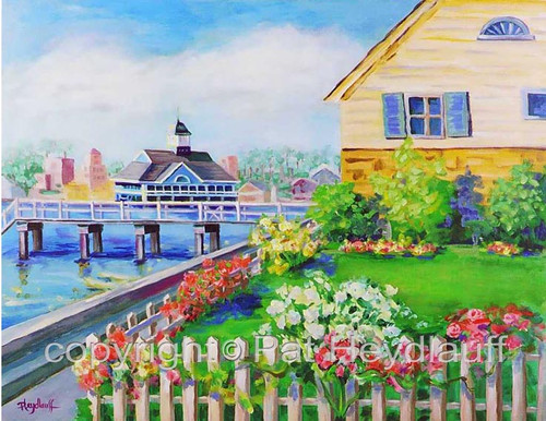 Balboa Pavilion - 24 x 20 | Spiritual Artwork