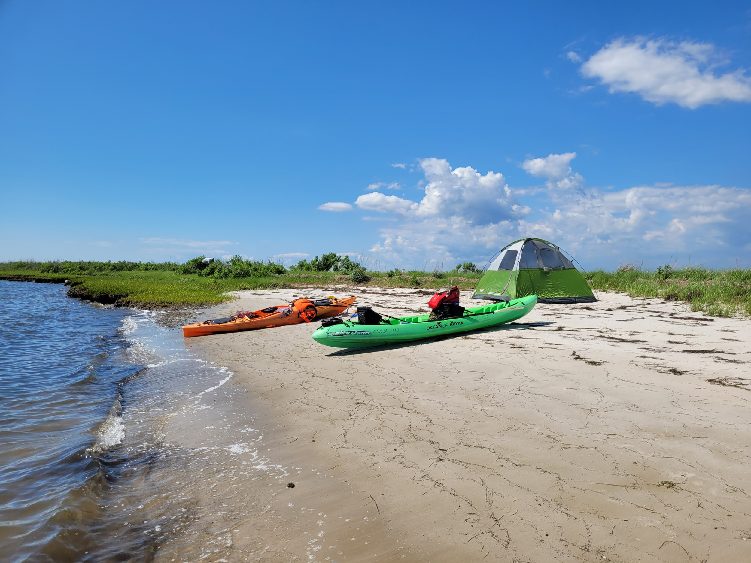 Kayaking in Saxis, Virginia & Exploring the Water Trails