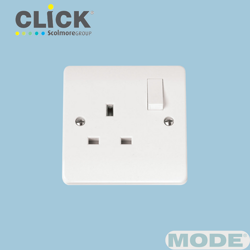 Click - 13A 1G DP Switched Socket | C & E ELECTRICAL WHO