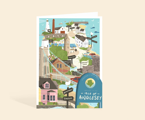 Anglesey Card | Naomi Illustration