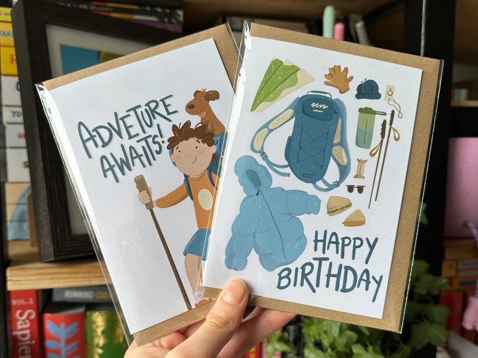 Adventure Cards | Naomi Illustration