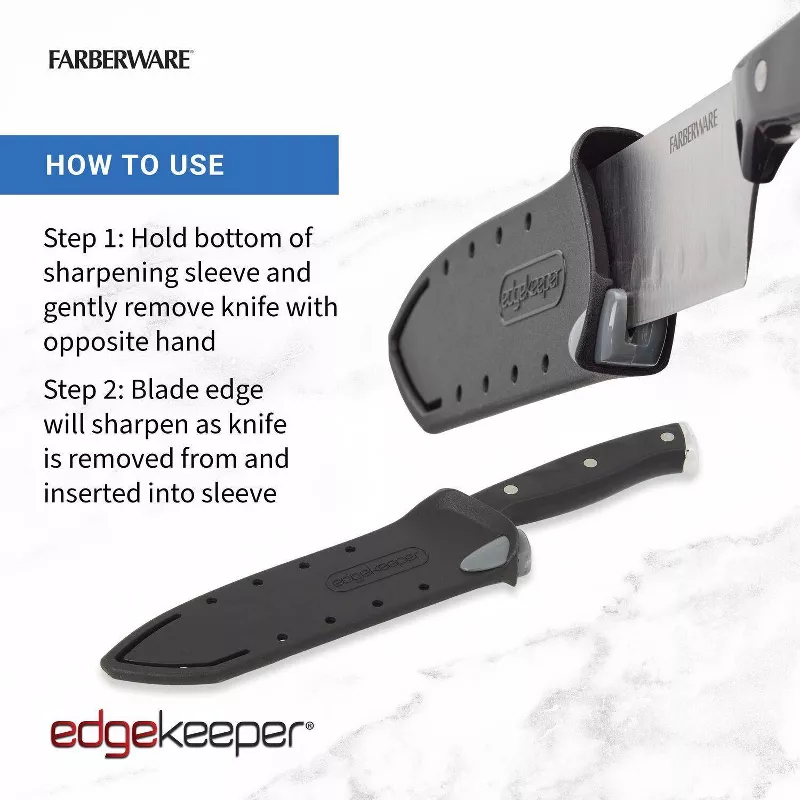Farberware Edgekeeper Knives | Chefs & Table
