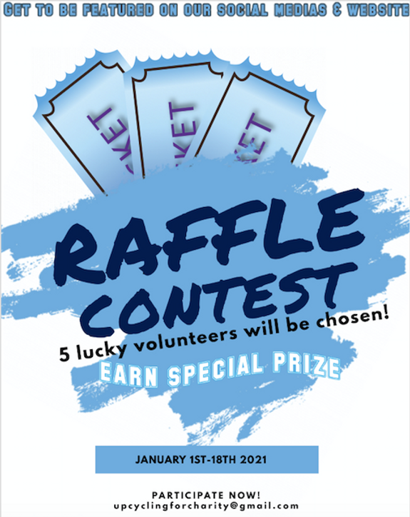 Winter event raffle contest