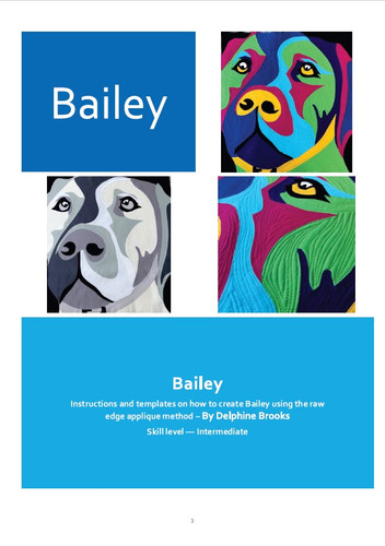Bailey Dog | Delphinebrooks