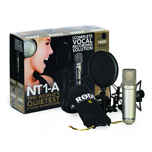 Micrófono condensador (pack) Rode NT1-A | Promusicaonline