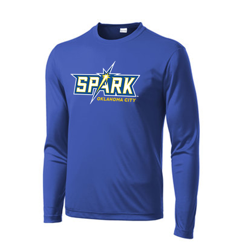 Spark LS Dry Fit -ROYAL | Driving Force Sports