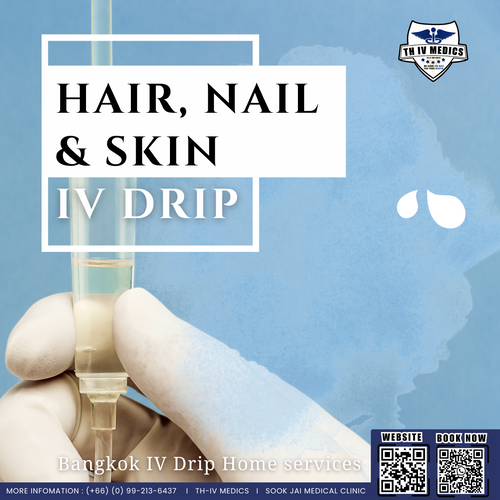Hair, Nail & Skin IV Drip Therapy | TH-IV medics
