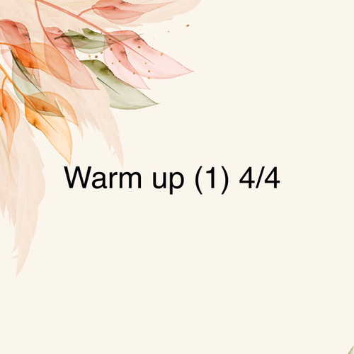 Warm up 1 (ballet class music) | フランスから、暮らしと音楽のレシピ