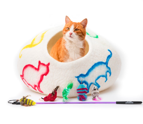 RGBY Cats - Cat Cave! | Chris the Cat