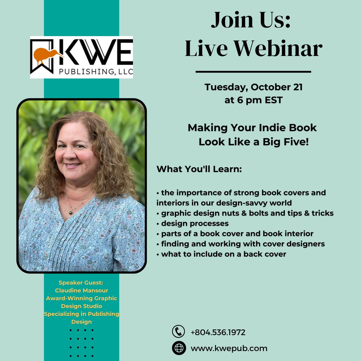 Making Your Indie Book Look Like a Big Five! | KWE Publishing