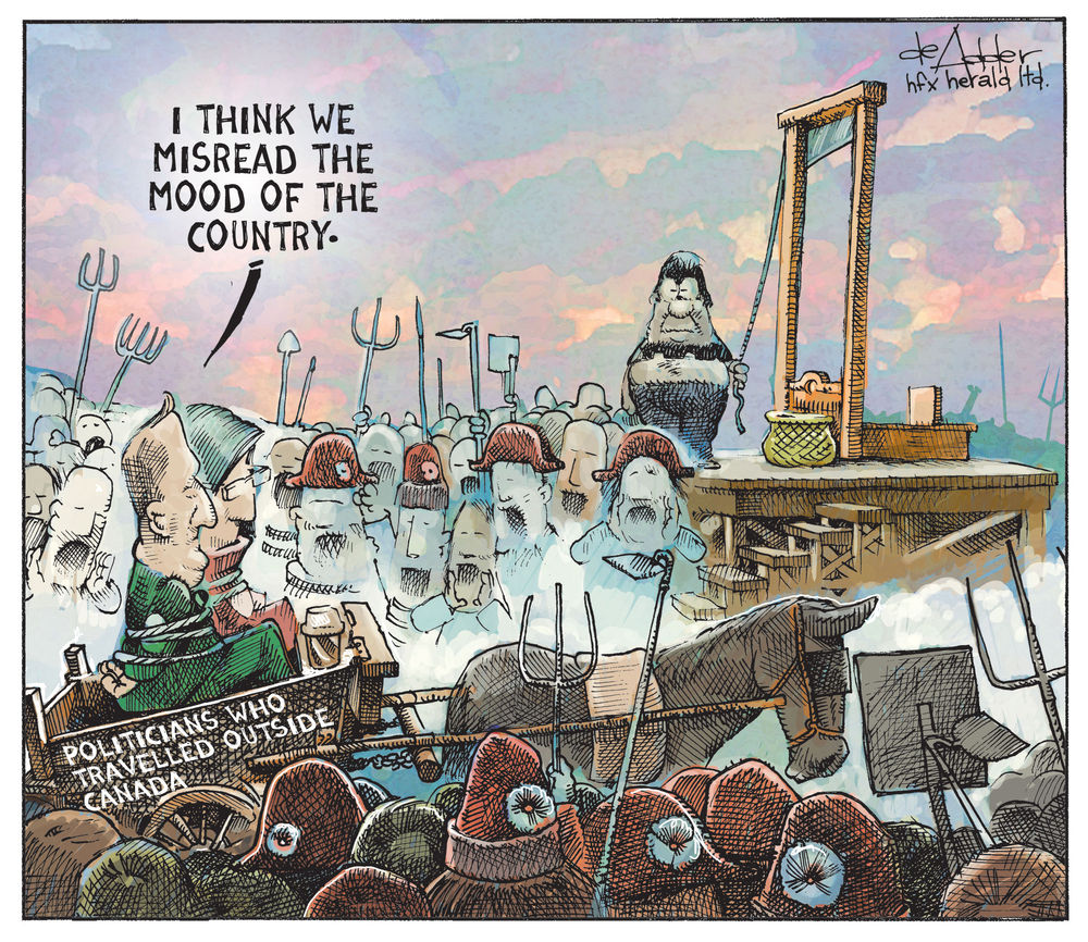 Political Cartoonist | Michael de Adder