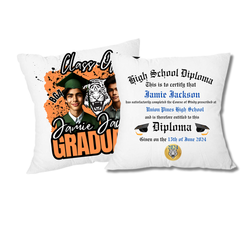 Graduation Pillow | DC's Creative Innovations