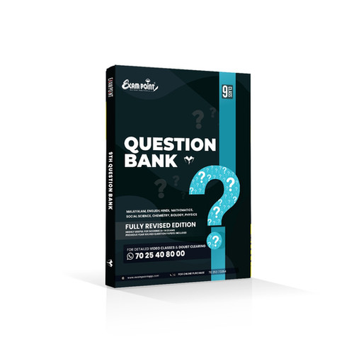 9TH QUESTION BANK FOR SCERT STUDENTS ( Model Question Paper Part 1 & Part 2 ) | Exam Point