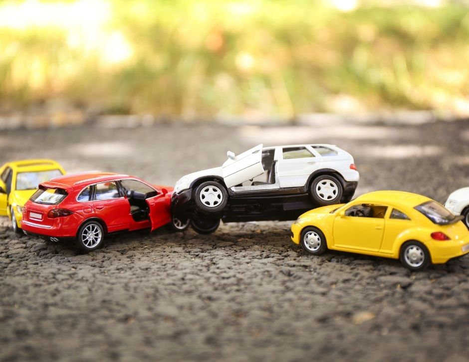 Who is at Fault in a Rear-End Collision Involving 3 Cars?