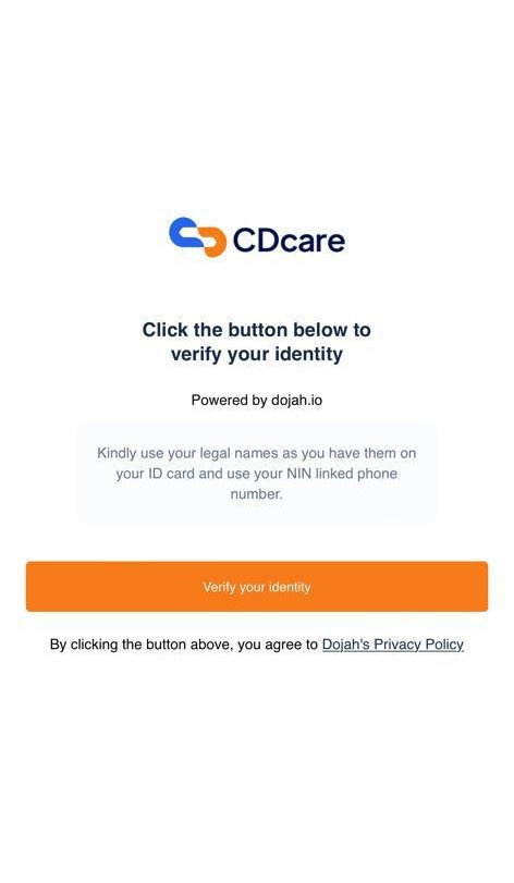 CDCARE PARTNERS WITH DOJAH.I.O TO MAKE USER VERIFICATION BETTER.