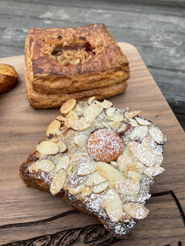 White Chocolate and Raspberry Bostock | Secret Bakery Shh