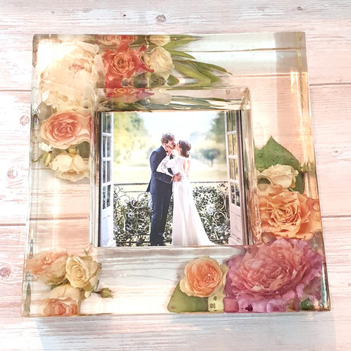 Mon cadre photo transparent | Fleurs Précieuses