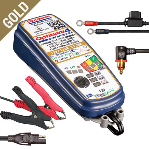 OptiMate 4 Quad Premium | Gs Accessories