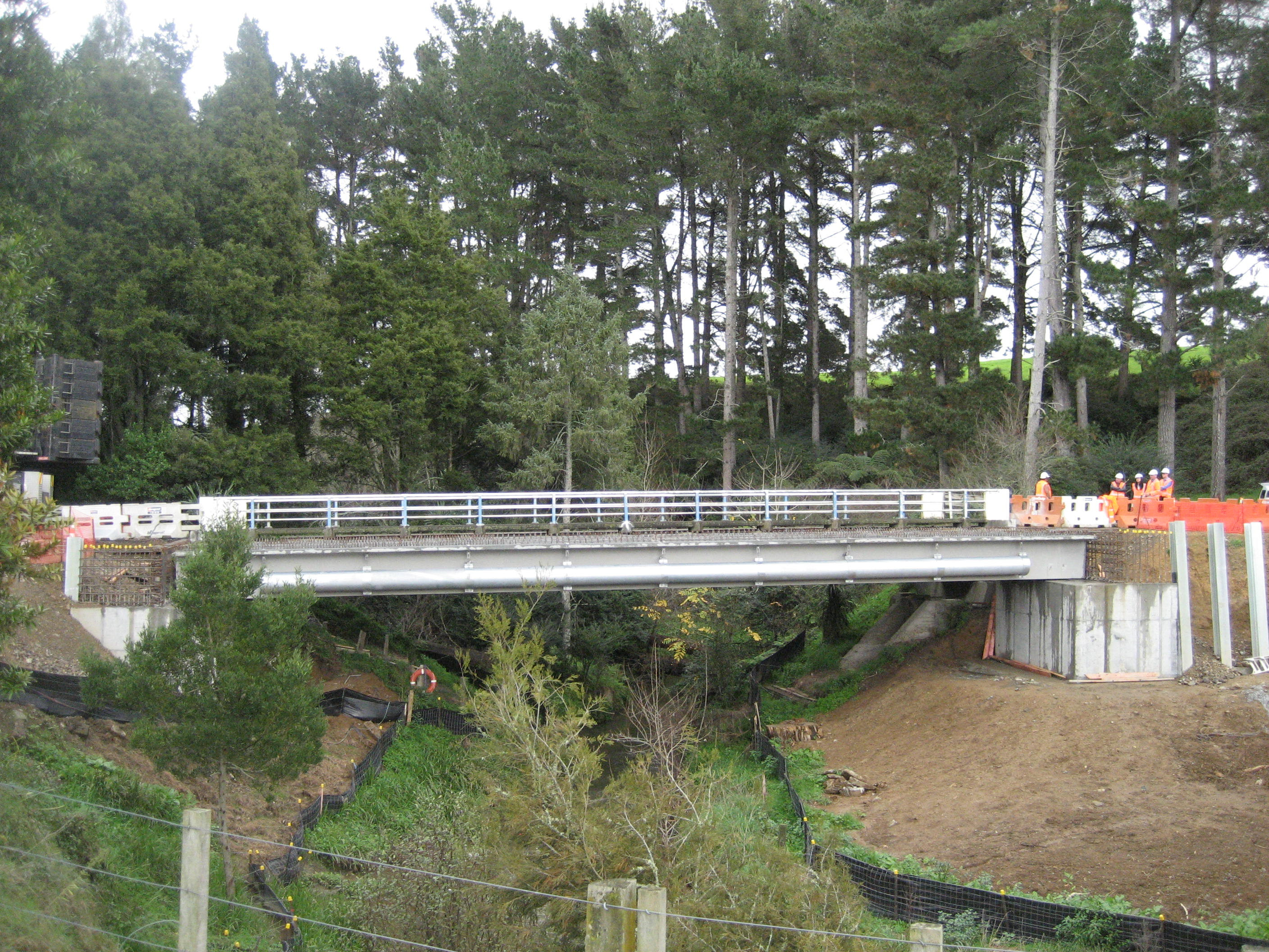 Bridge 145 & Retaining Wall