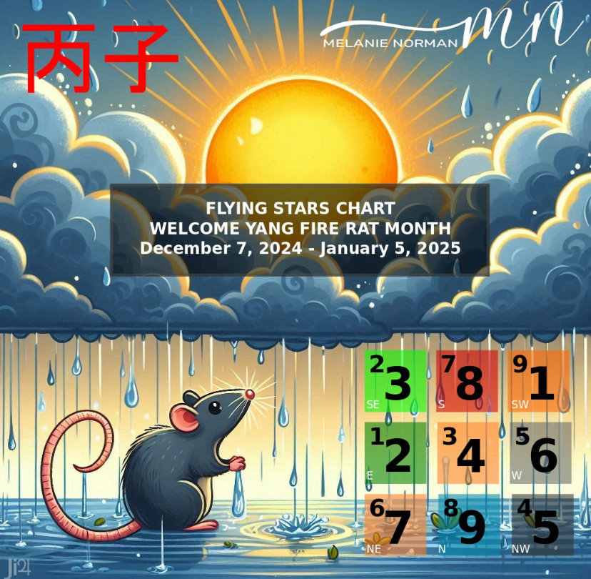 DECEMBER - MONTH OF THE FIRE RAT - THE DANCE BETWEEN THE HIGHS AND LOWS