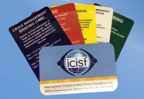 ICISF Wallet Cards | Blue Line CISM