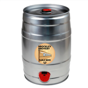 Table Beer 5L Mini Keg 2.8% ABV | Brockley Brewery