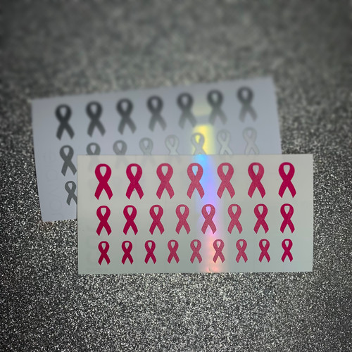 Cancer Awareness Stickers | Sparkle Stickers