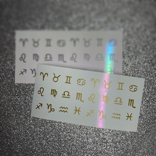 Zodiac Star Sign Stickers | Sparkle Stickers