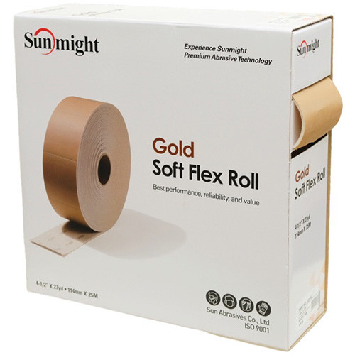 Sunmight Gold Soft Flex Roll - 400 Grit | VS Coating