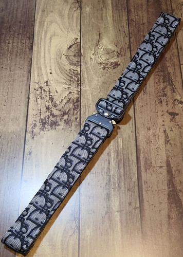 Black & Grey CD Belt | Uniquefit Customs