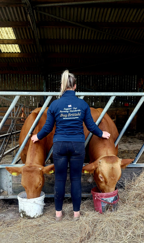 Ladies ‘Buy British’ Softshell Fitted Jacket | Back British Farming