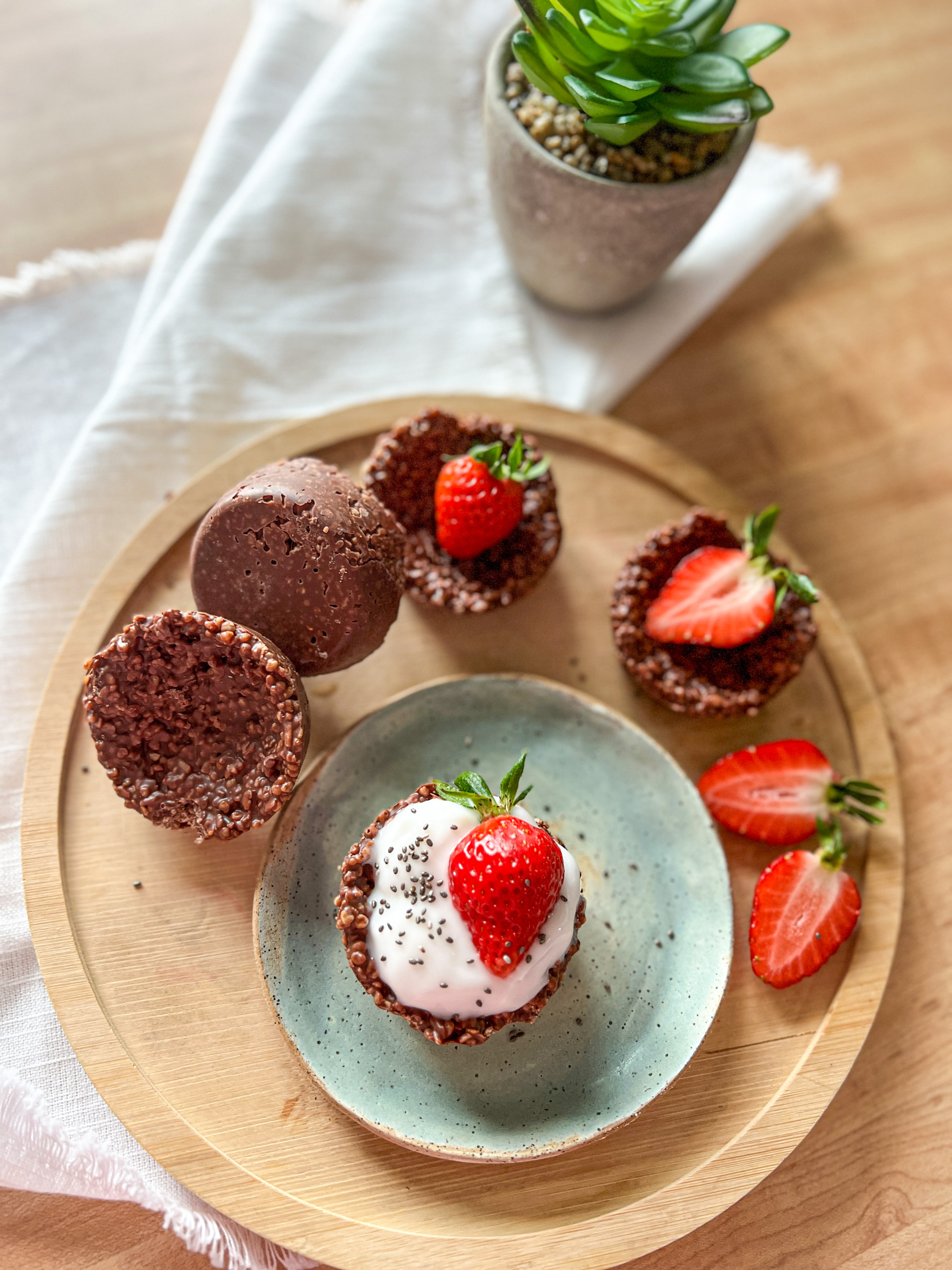 Quinoa puff cups | Kitchen Pedals