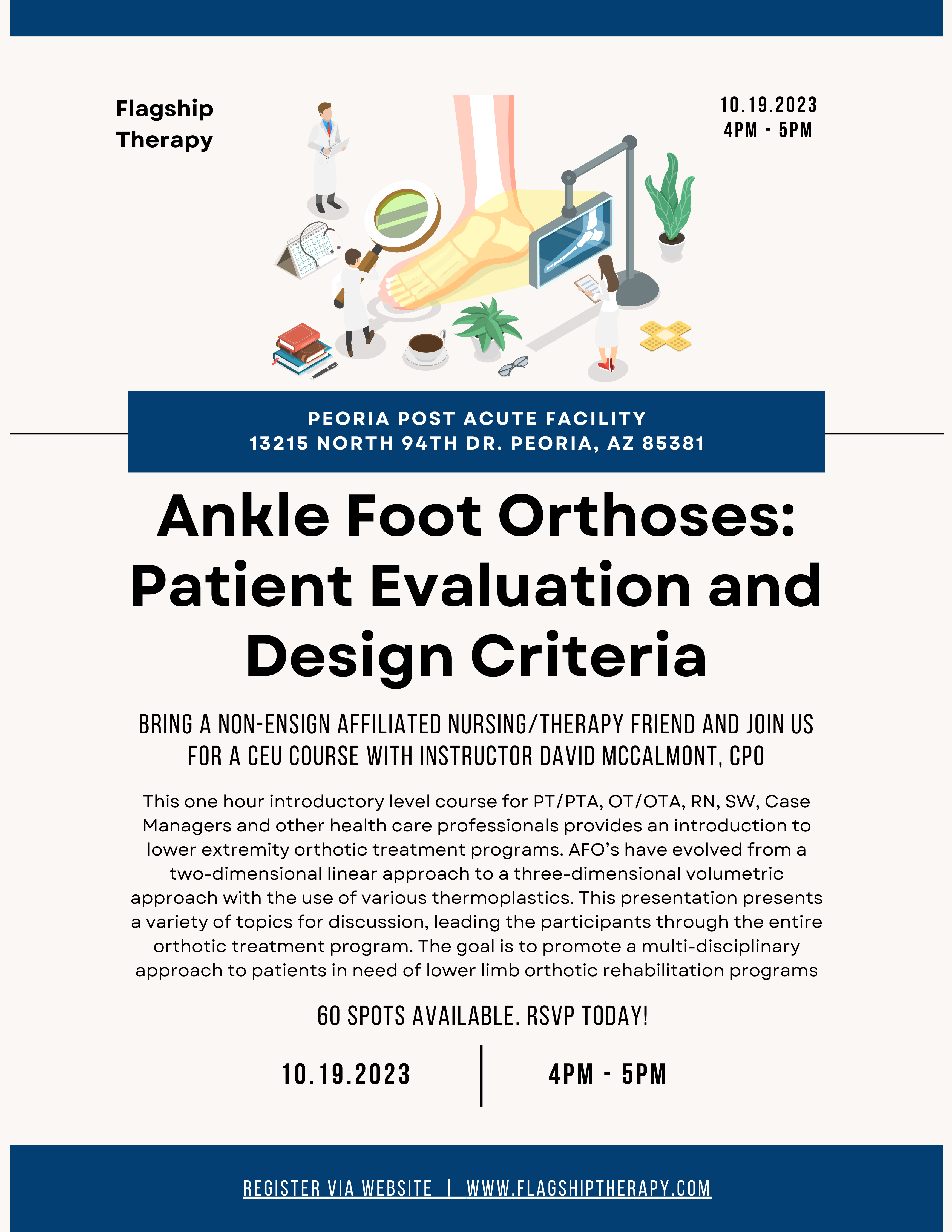 Ankle Foot Orthoses: Patient Evaluation and Design Criteria | Flagship ...