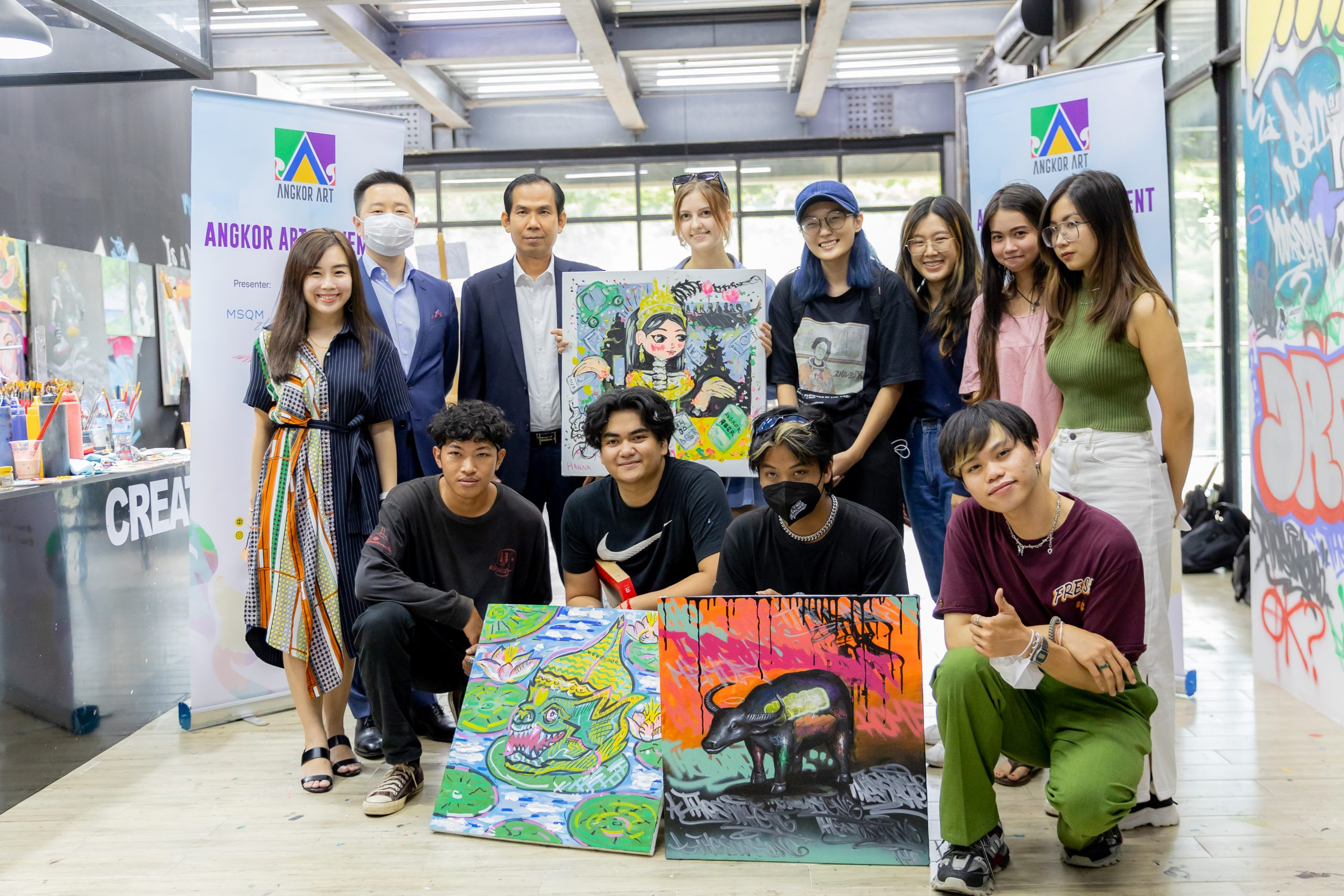 Winners of Angkor Art Competition