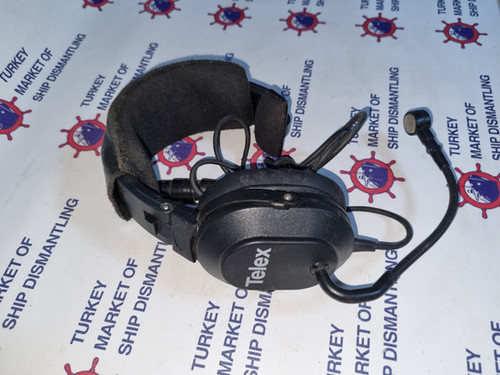 Telex HR-1-A4M Single Sided Headset Whith Flexible Dynamic Boom Mic ...