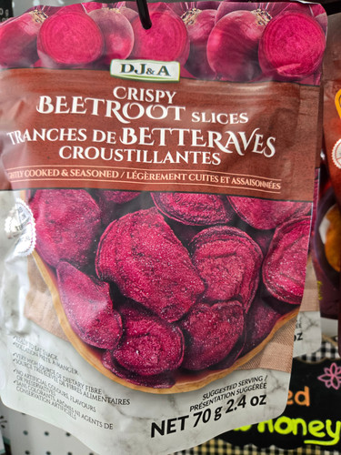 DJ&A Crispy Beetroot Slices | Health Food Store