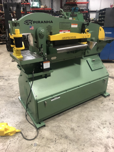 Used Piranha P-70 (P-90) Ironworker for Sale| Metal Manufacturing