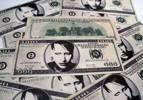 $666 Stage Used Note | mansoncollection