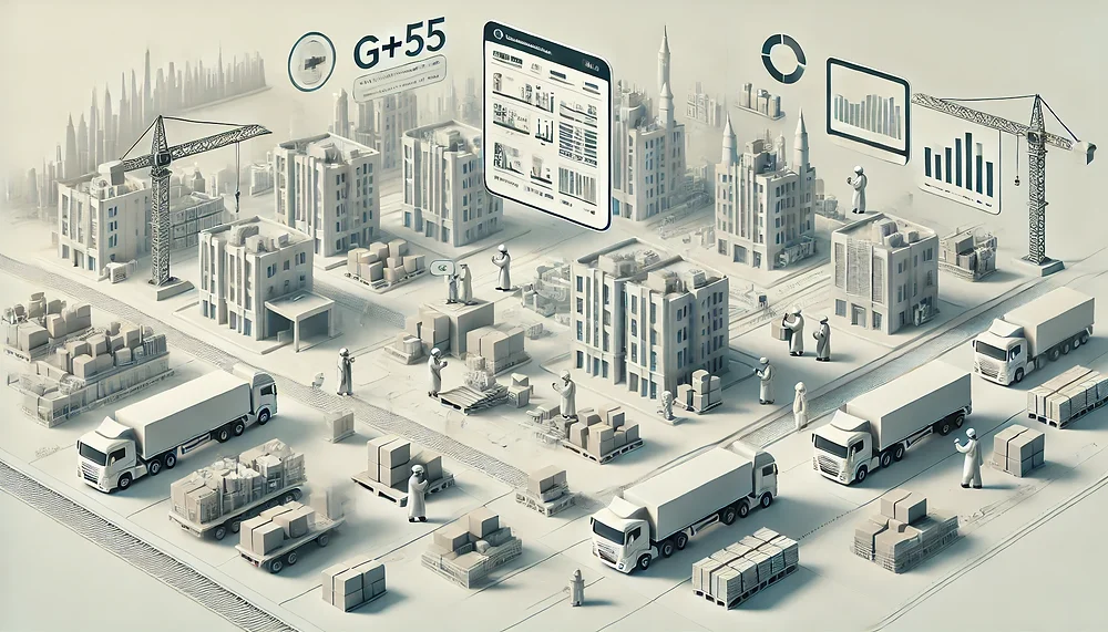 How do you manage the procurement and delivery of construction materials?