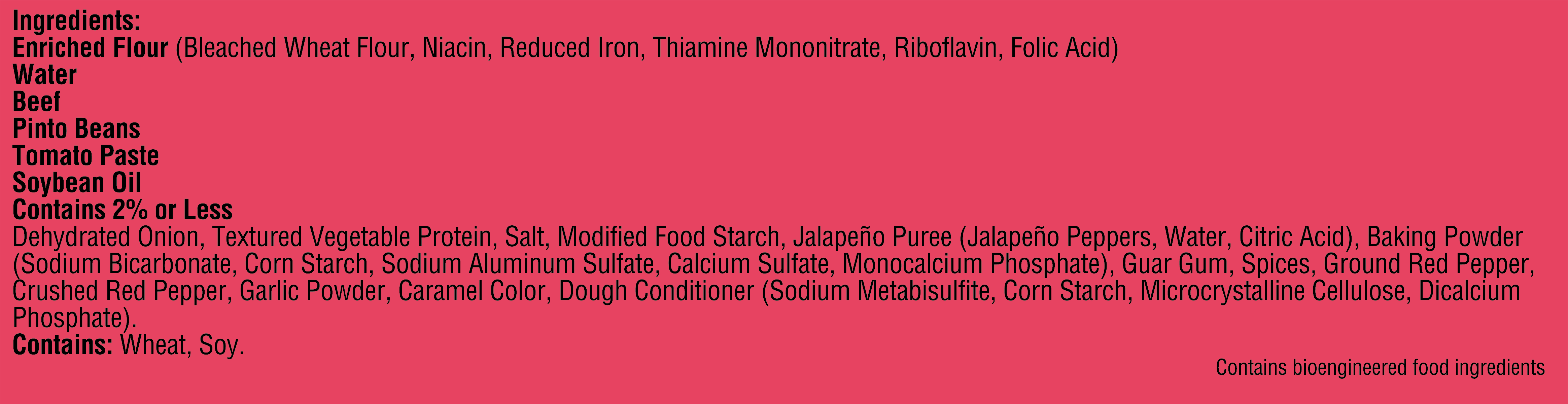 Red Hot Beef | Tina's Burritos