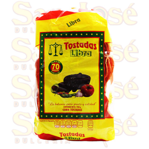 TOSTADA LIBRA C/70 PZAS | Dulceria San Jose