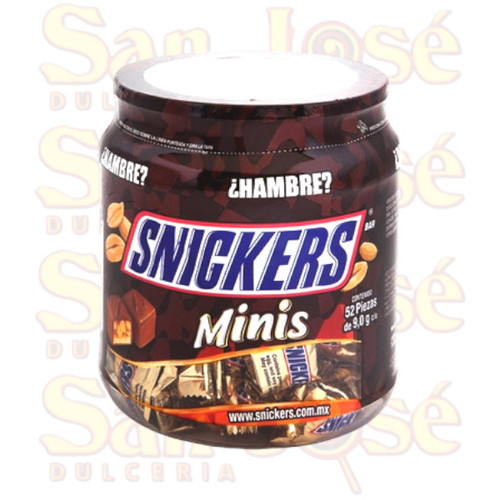 SNICKERS MINIATURA C/52 | Dulceria San Jose