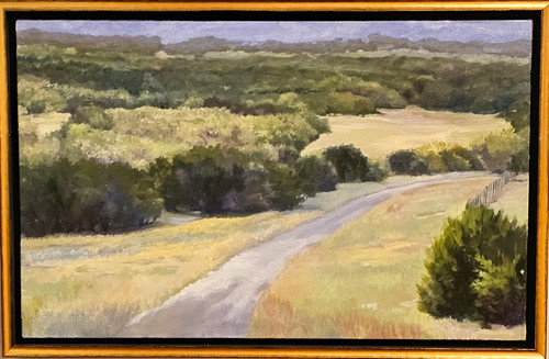 Landscape Painting | Original Art | 15x24 | Texas | Small Spring Storm ...