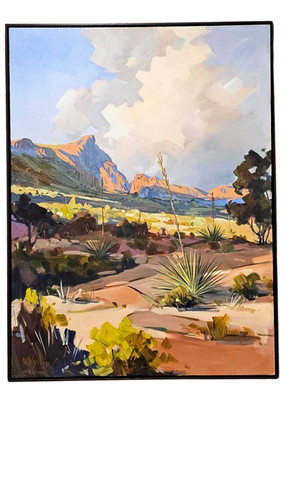 Acrylic Painting | Original Artwork | 48x36 | Texas Art | Leaving the ...