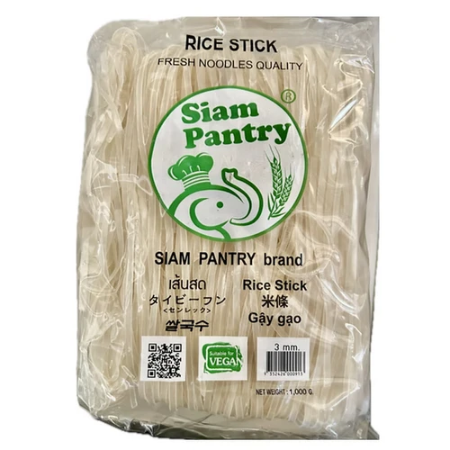 Fresh Rice Stick 3 mm (For Pad Thai and Pho), (Gluten Free & Vegan ...